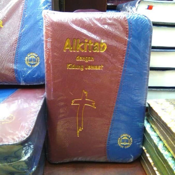 Jual Alkitab Huruf Besar /Alkitab Manula Motif Bicolor dan Kidung ...