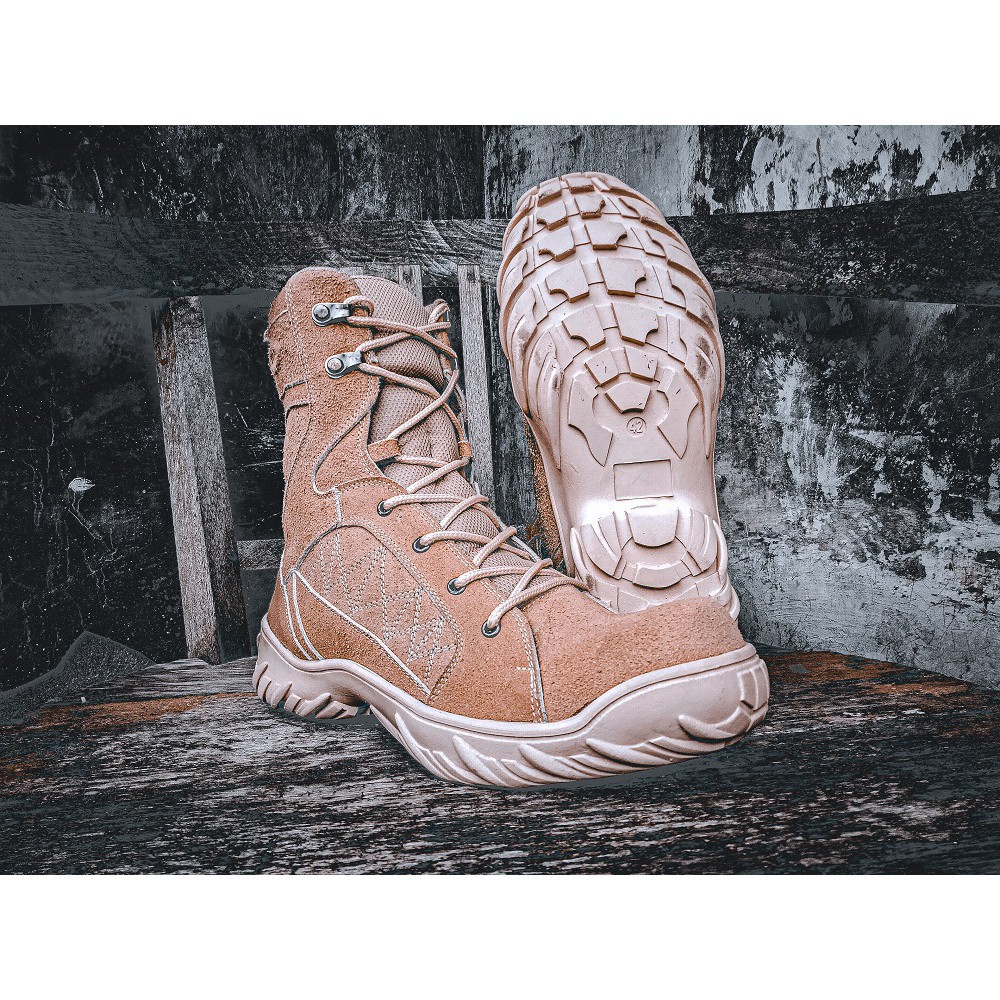 Jual LOCAL PRIDE Safety Boot army series pdl makalu boot sepatu militer ...