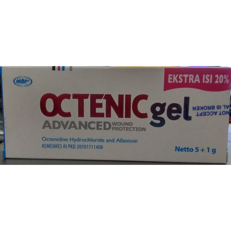 Jual OCTENIC GEL 5+1 gr Untuk Mengatasi Segala Luka | Shopee Indonesia
