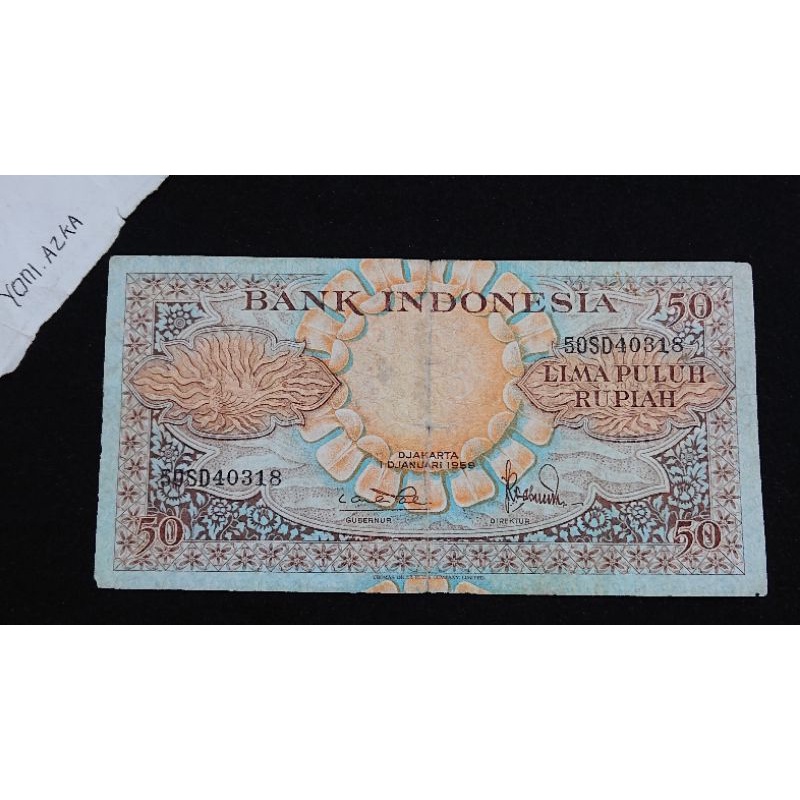Jual 50 rupiah seri bunga 1959 | Shopee Indonesia