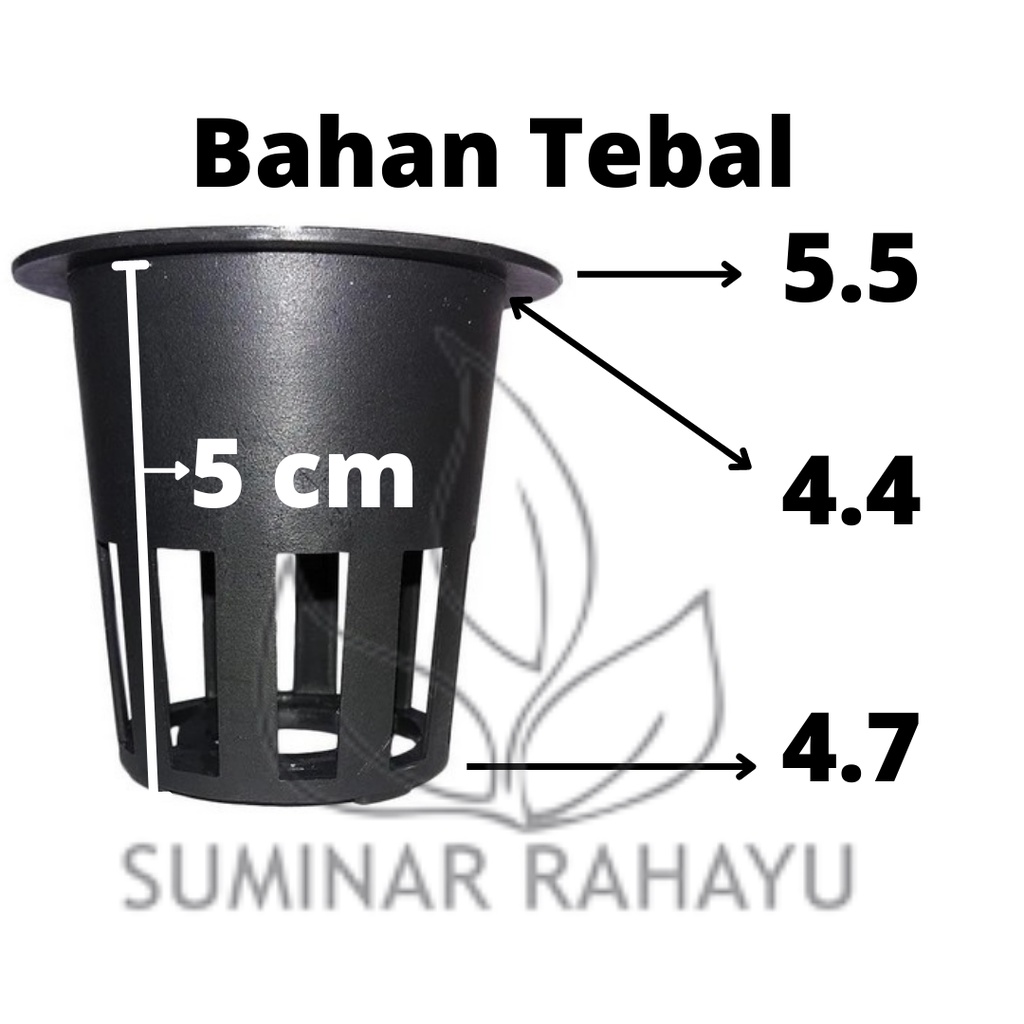 Jual NETPOT 5 CM /NETPOT HIDROPONIK/ MURAH HARGA GROSIR | Shopee Indonesia