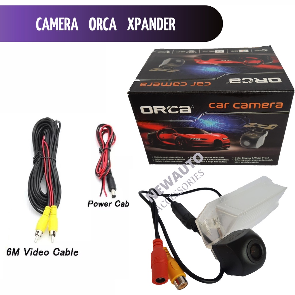Jual kamera parkir mundur Mitsubishi Xpander ORCA PNP Orca RC-169 Night Vision HD | Shopee Indonesia