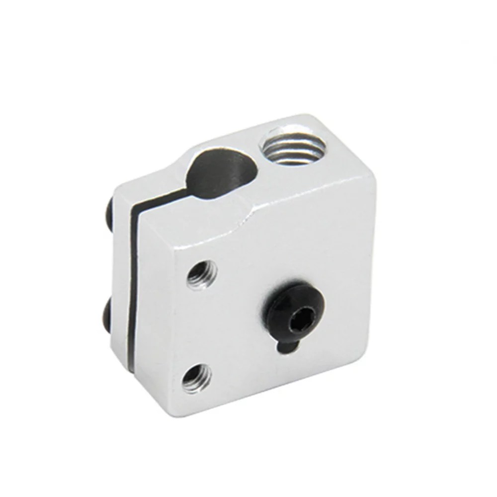 Jual Heat block 3d printer e3d V5 V6 mk7 mk8 volcano pt100 | Shopee ...