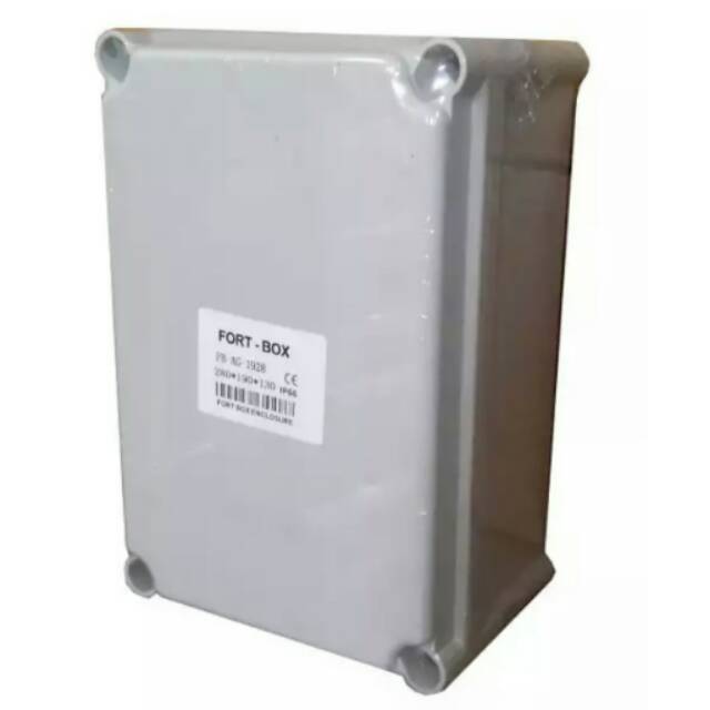 Jual Box Panel Plastik ABS uk 200x150x100 + base plate | Shopee Indonesia