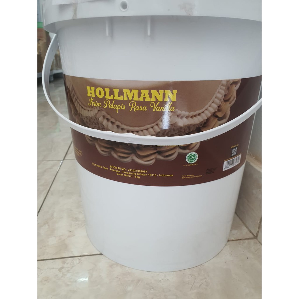 Jual HOLLMANN/ HOLMAN/HOLLMAN BUTTER CREAM VANILLA KEMASAN 250 GRAM ...
