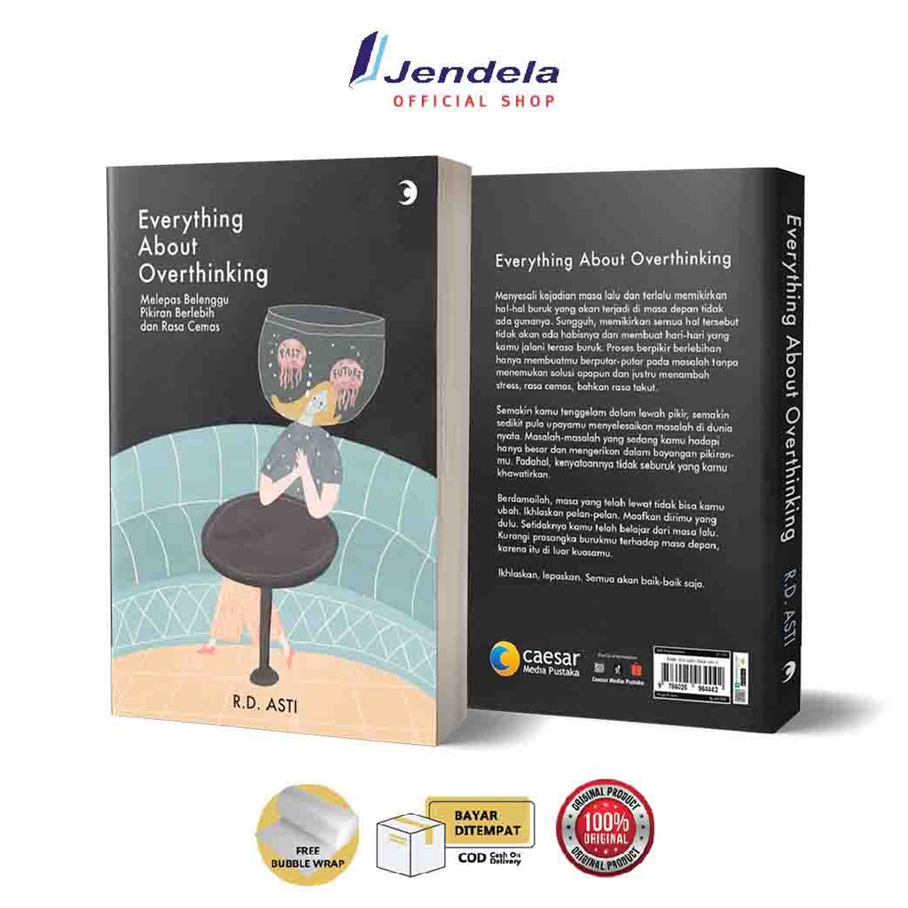 Jual Everything About Overthinking Melepas Belenggu Pikiran Berlebih ...