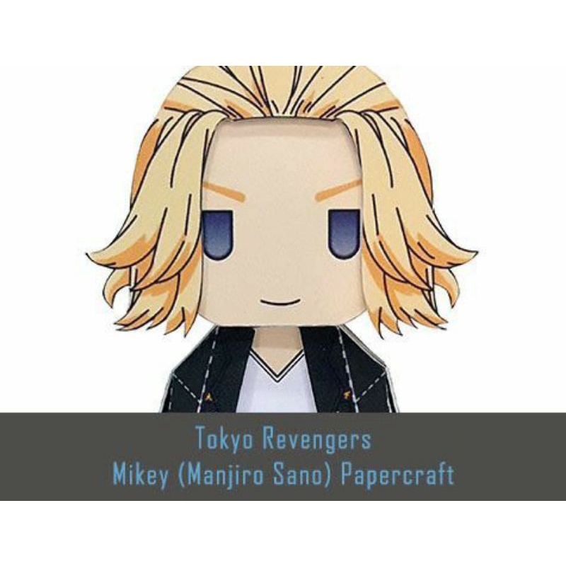 Jual PaperCraft Tokyo Revengers Action Figure Mikey Draken Keisuke Baji ...