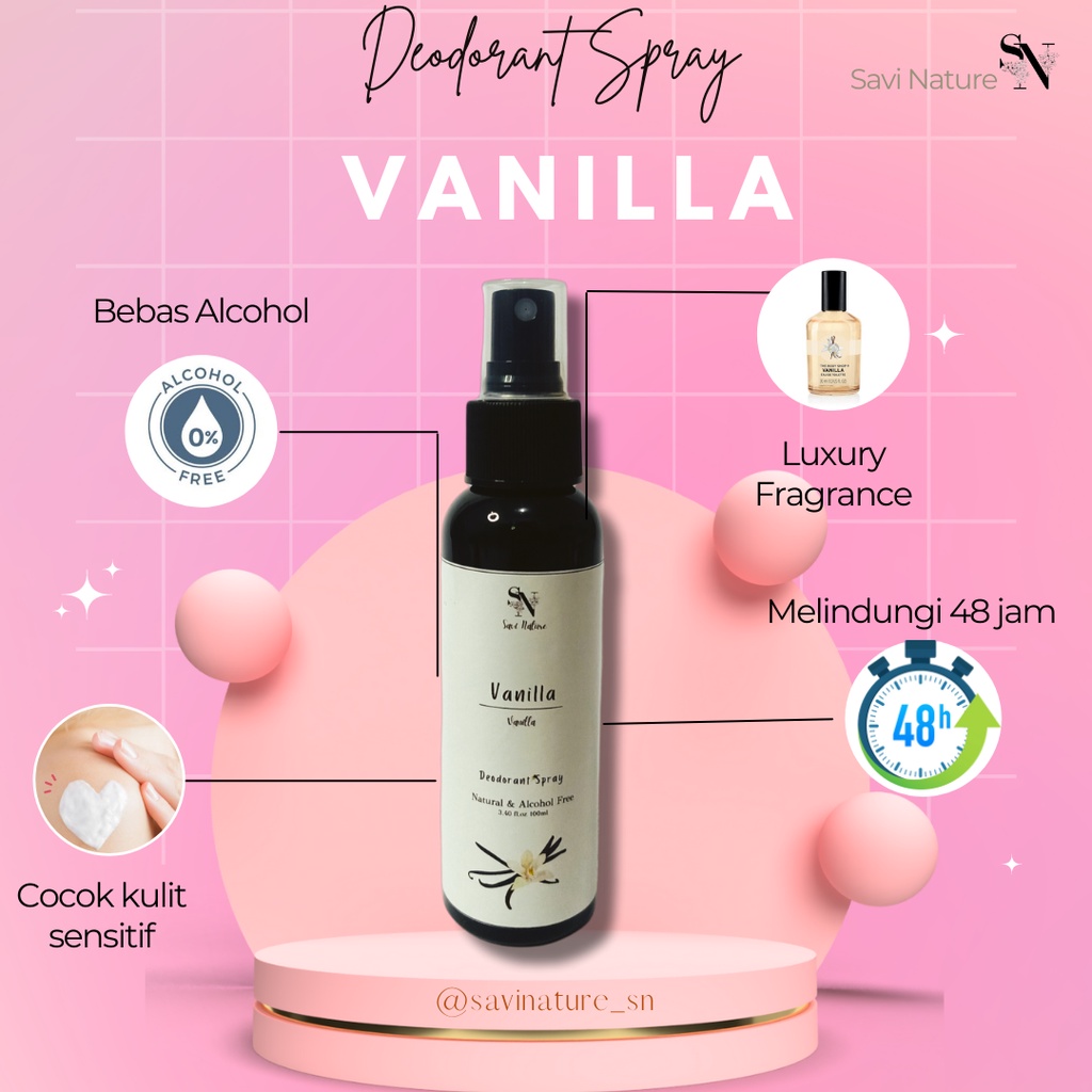 Jual NATURAL TAWAS DEODORANT / DEODORAN TAWAS SPRAY 100 ml ALAMI AMPUH ...