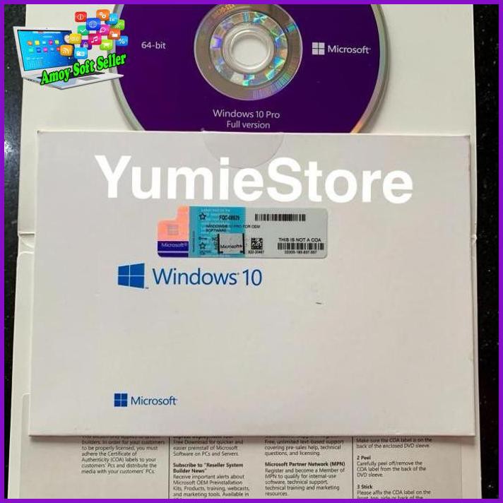 Jual BISA COD Windows 10 Pro OEM Original LIMITED EDITION | Shopee ...