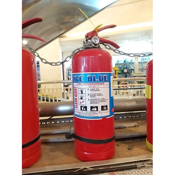 Jual APAR Tabung Pemadam 3 kg Hallon AF 11 Ice Blue 3kg hatrone liquid ...