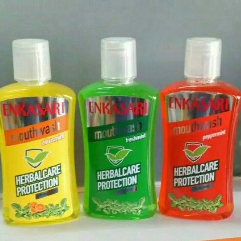 Jual ENKASARI MOUTHWASH OBAT KUMUR 250 ml OBRAL !! | Shopee Indonesia
