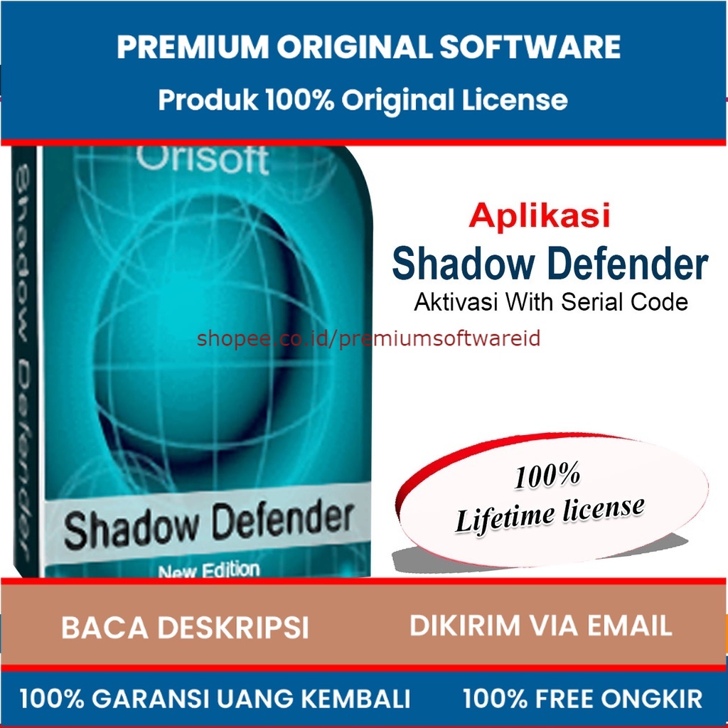 Jual Shadow Defender 2024 Ransomeware Protection Anti Malware ...