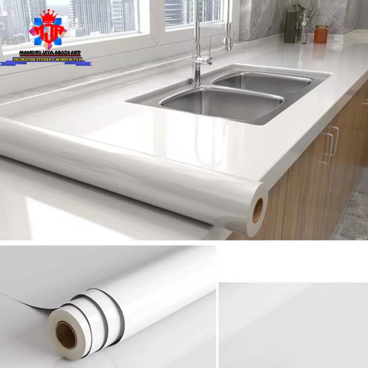 Jual Wallpaper Stiker Lemari Sticker Meja Kayu Kitchen Set Dinding ...
