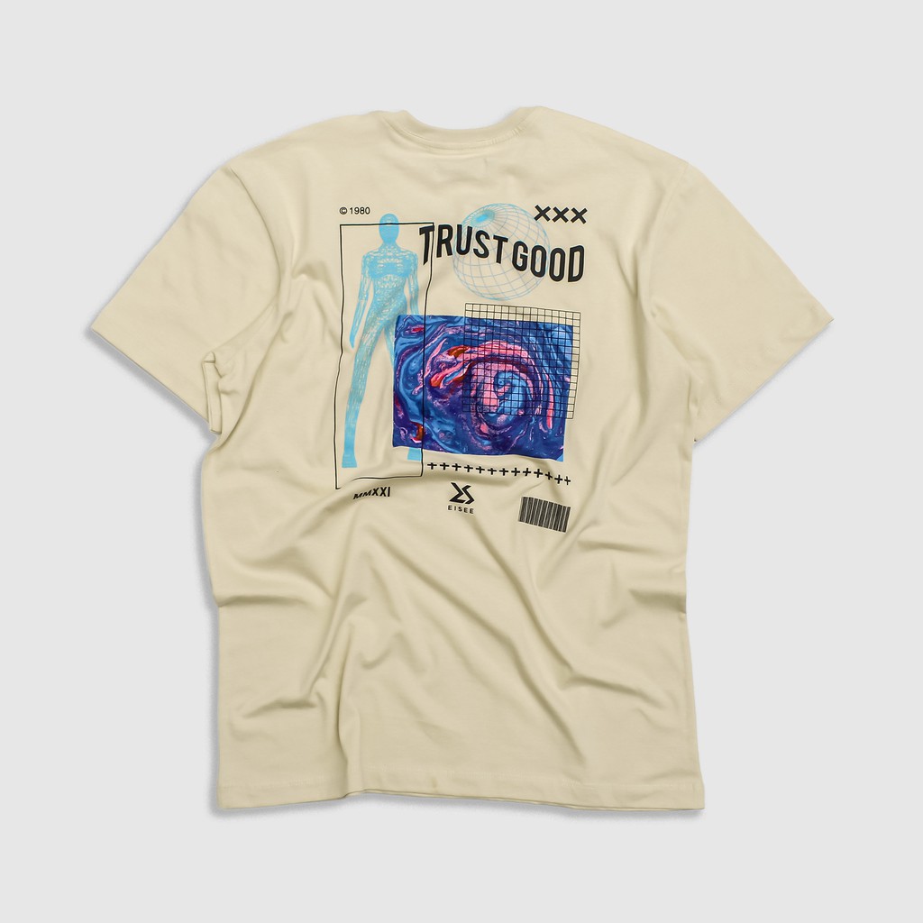 Jual Eisee T-shirt Ivory: Trust Good XXX | Shopee Indonesia
