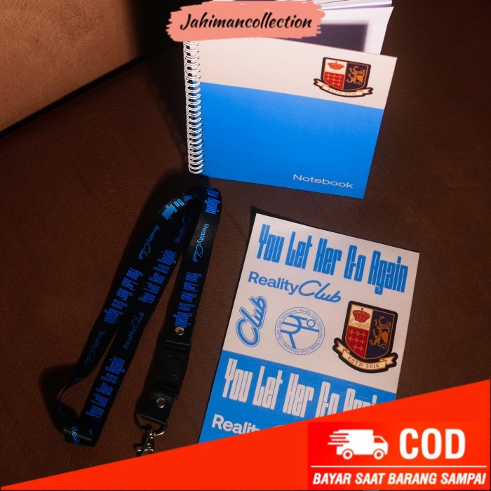 Jual BISA COD Reality Club - COMPLETELY FINE PACK (Notebook + Poster ...
