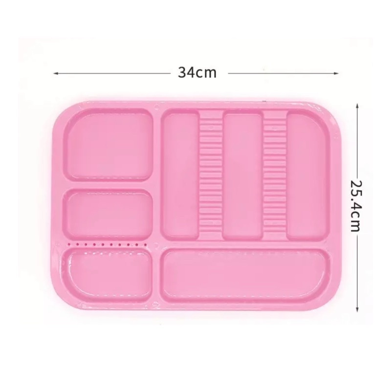 Jual Dental tray sekat autoclavable plastik besar separator baki ...