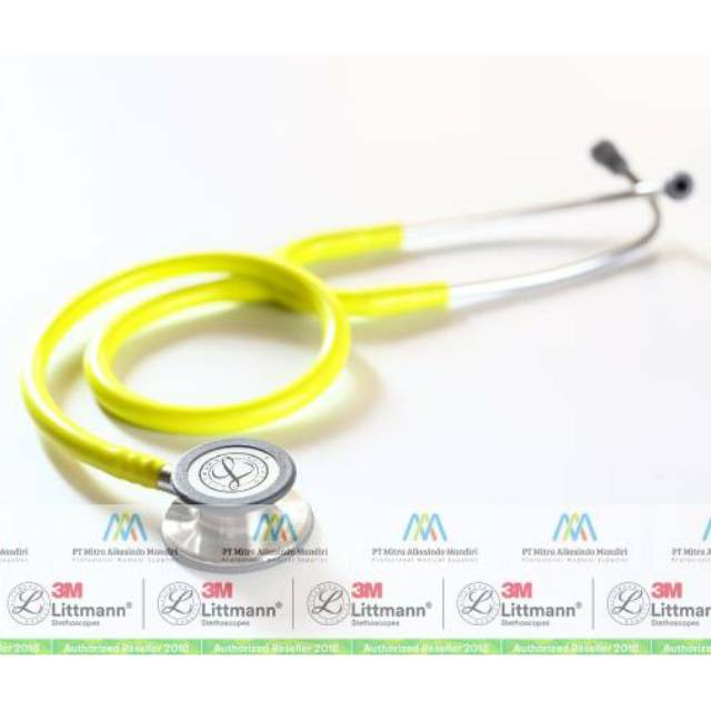 Jual 3M Littmann Stethoscope Classic III Lime Yellow - 5839 / Litman ...