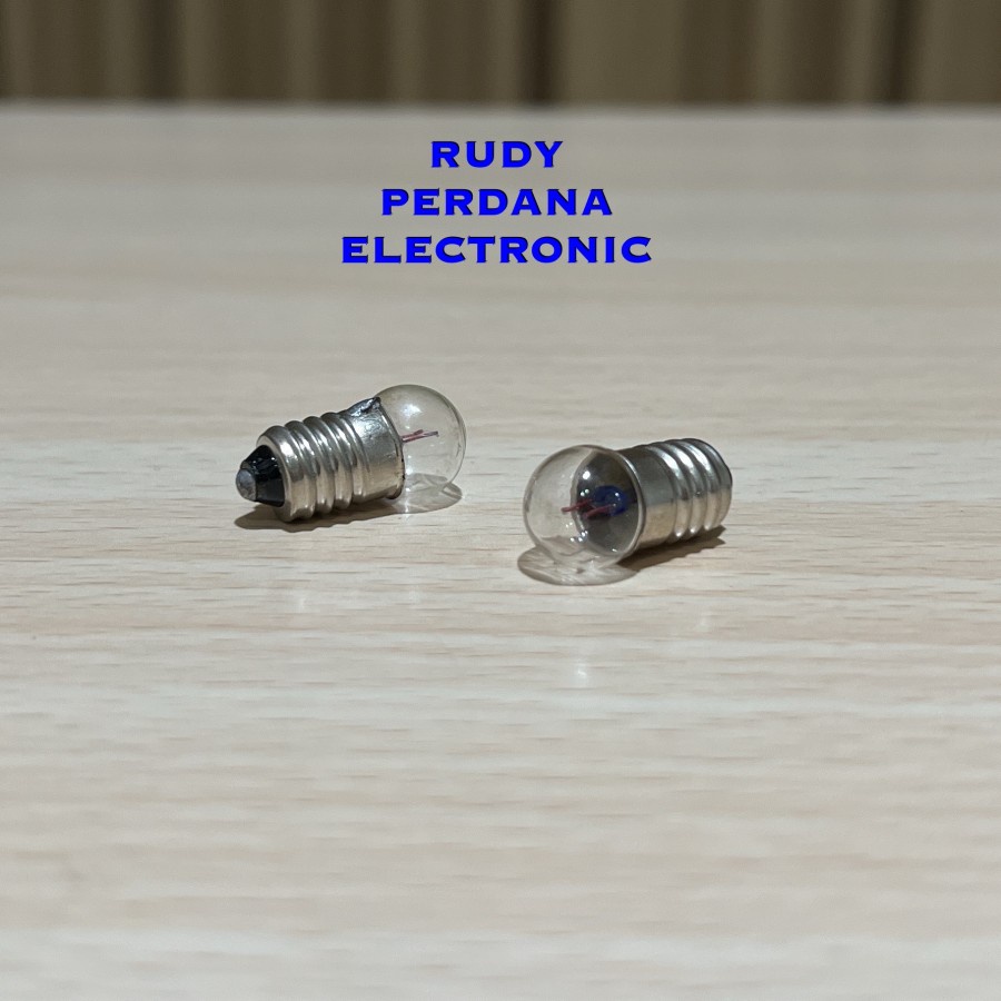 Jual LAMPU INDIKATOR BOHLAM BASE E10 BULB G11 2.5V 0.3A SENTER PRAKTEK ...