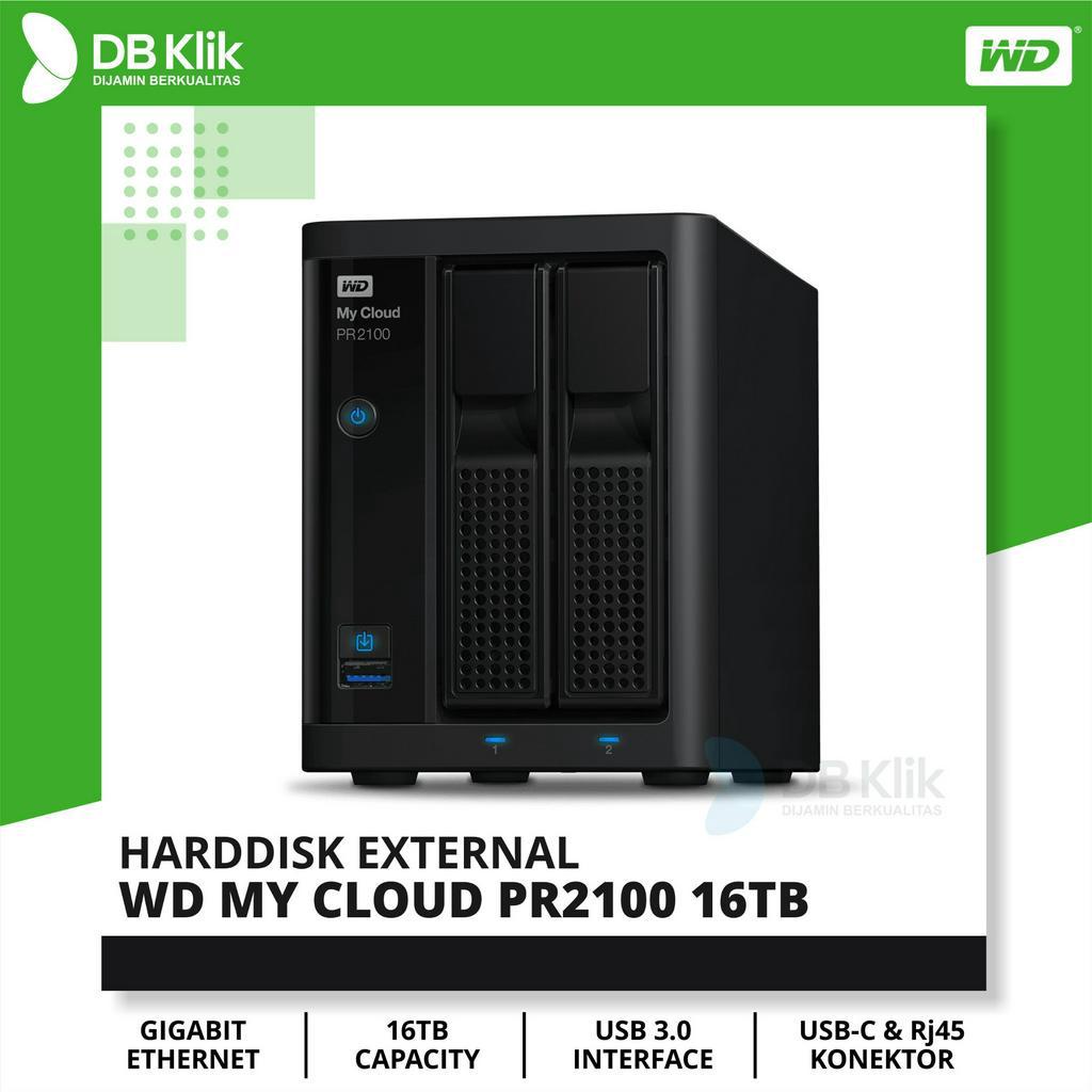 Jual Harddisk External WD MY CLOUD PR2100 16TB USB 3.0 | MYCLOUD PR ...