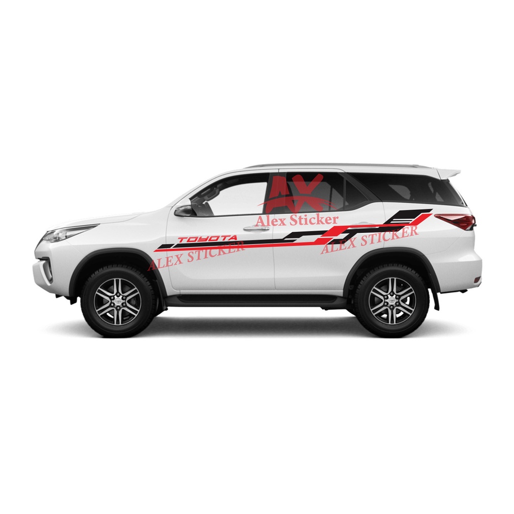 Jual STIKER CUTING STICKER MOBIL TOYOTA FORTUNER RUSH TERIOS EXPANDER ...