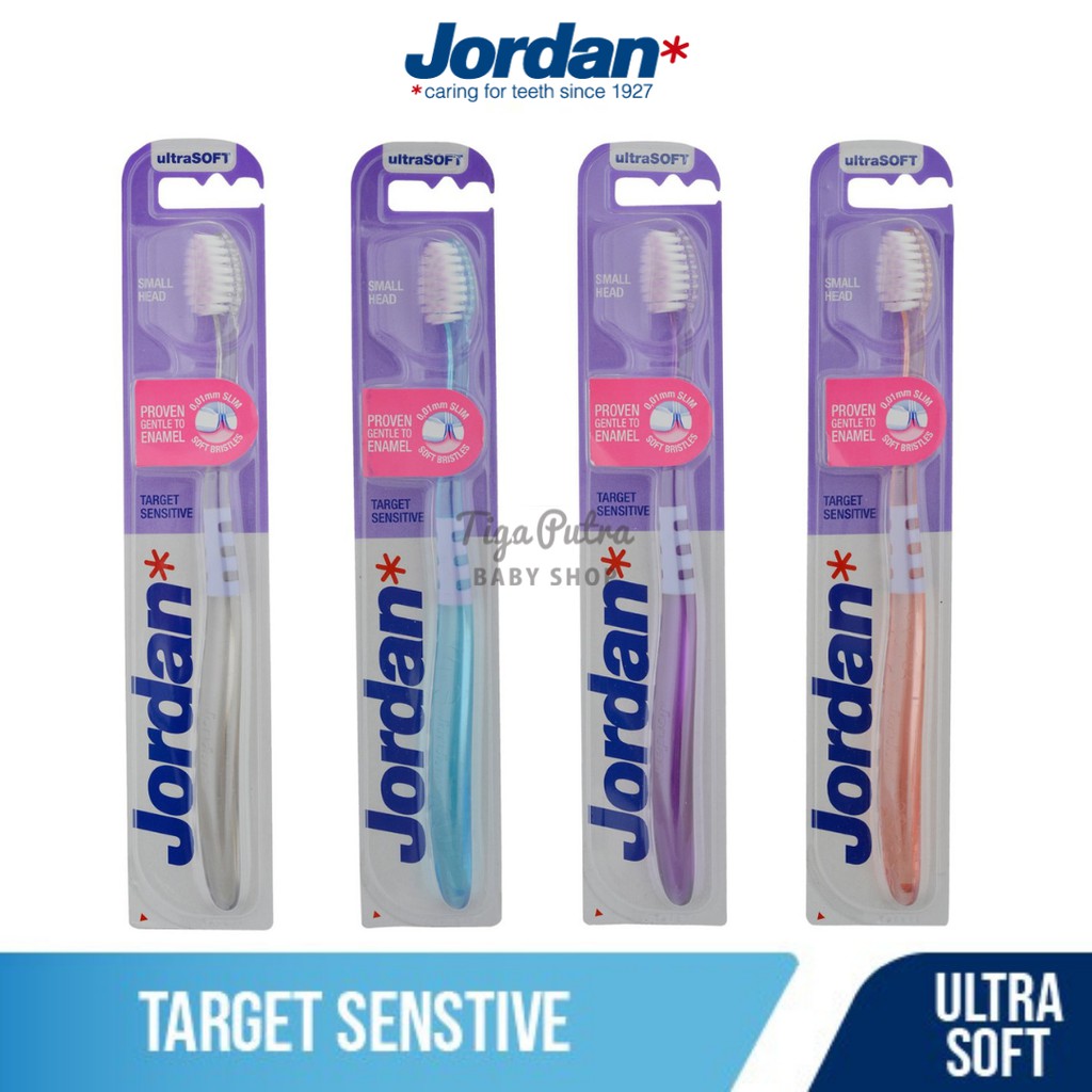 Jual Jordan Sikat Gigi Dewasa Target Sensitive Ultrasoft 0.01 mm Jordan ...