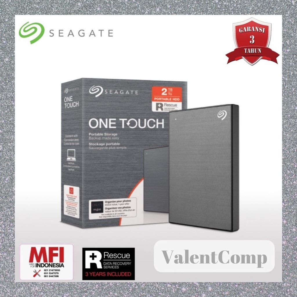 Jual Hardisk External 2TB Seagate One Touch Portable Hardisk Eksternal ...