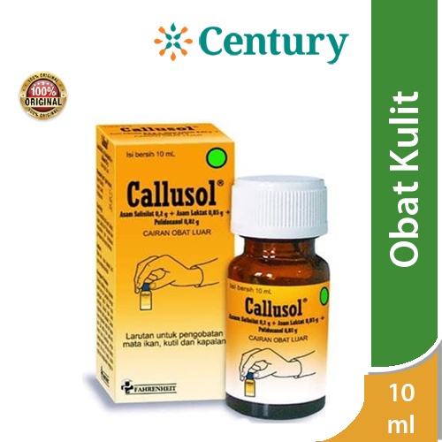 Jual Callusol 10mL / Kutil / Mata Ikan / Kulit Kering menebal ...