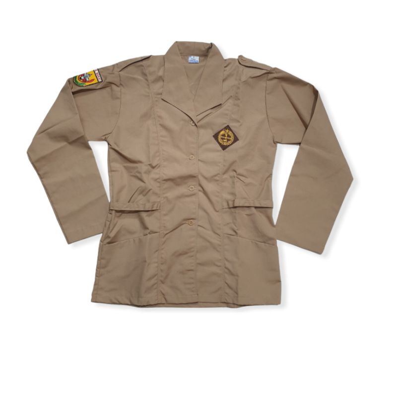 Jual Kemeja Pramuka Putri Pembina Panjang - CICICI Seragam Sekolah ...