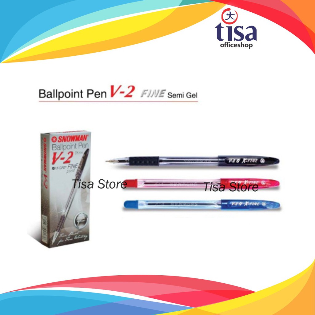 Jual Ballpoint pulpen Snowman V2 | Shopee Indonesia