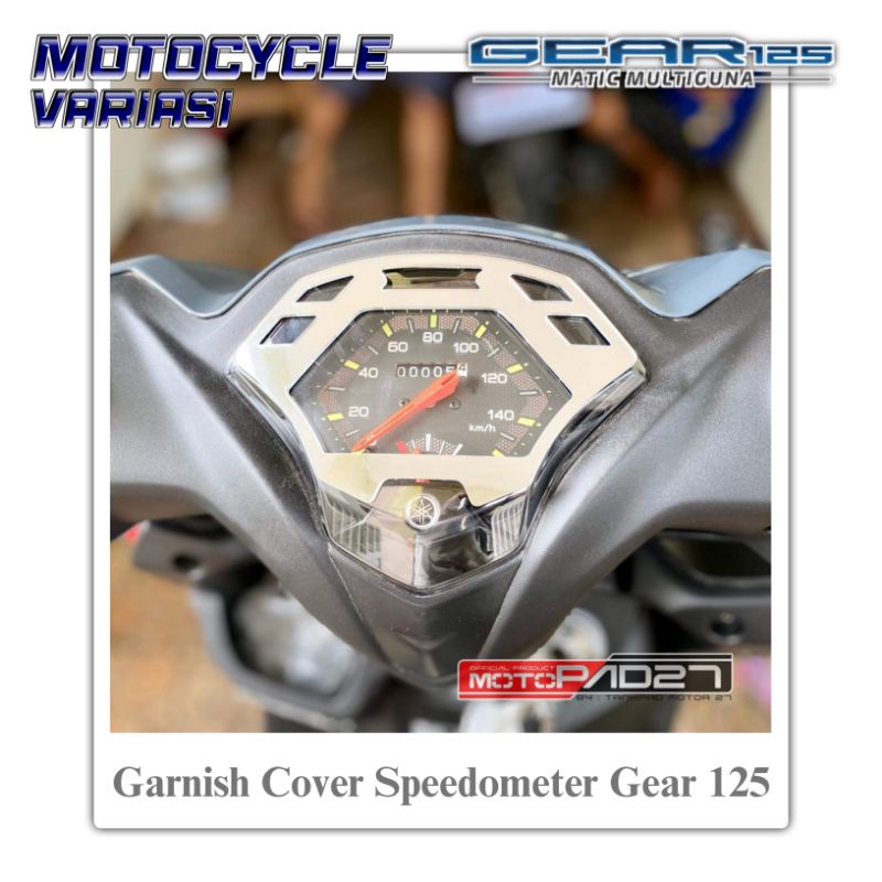 Jual Garnish Cover Speedometer Yamaha Gear 125 Cover Spidometer Yamaha ...