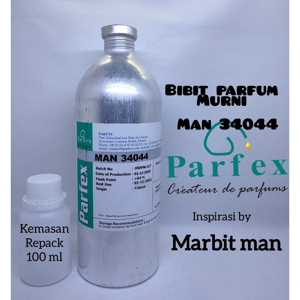 Jual MAN BIBIT PARFUM MURNI 100 ML. BY PARFEX INSPIRASI MARBIT MAN ...