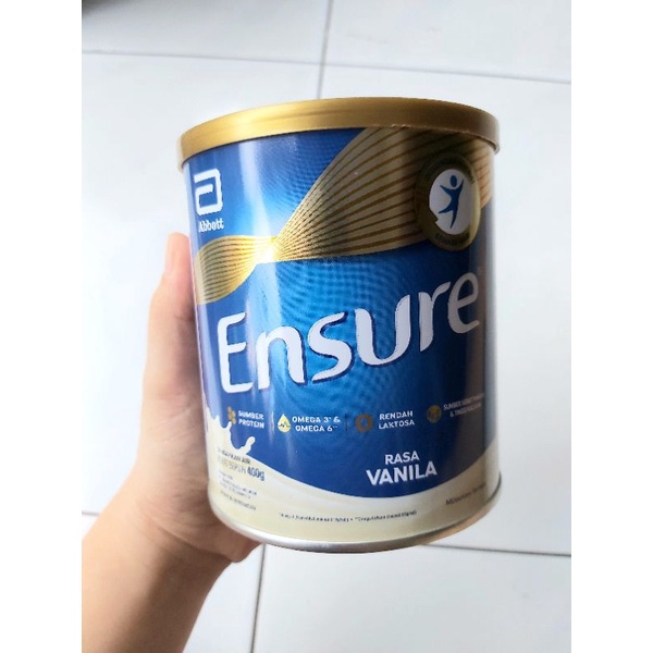 Jual ENSURE VANILA 400 GRAM / SUSU ENSURE VANILA / SUSU RENDAH LAKTOSA ...