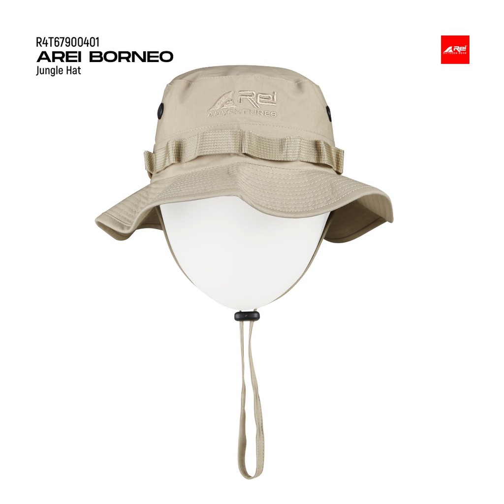Jual TOPI RIMBA ORIGINAL REI JUNGLE HAT BORNEO AREI OUTDOORGEAR ...
