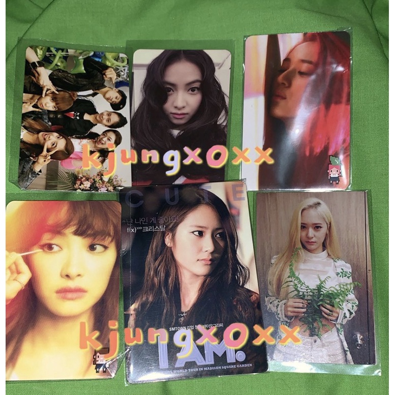 Jual F(x) photocard + binder preloved | Shopee Indonesia