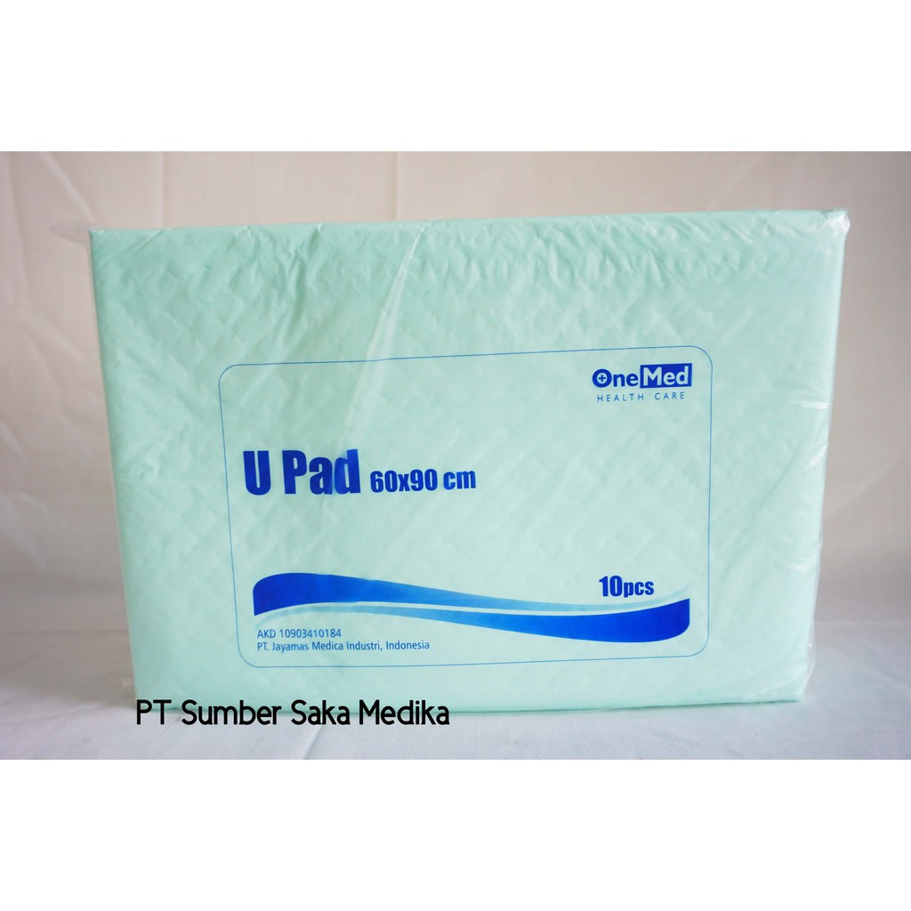 Jual Perlak U Pad / U-Pad 60 X 90 cm Underpad Pak Isi 10 Lembar ONE MED ...