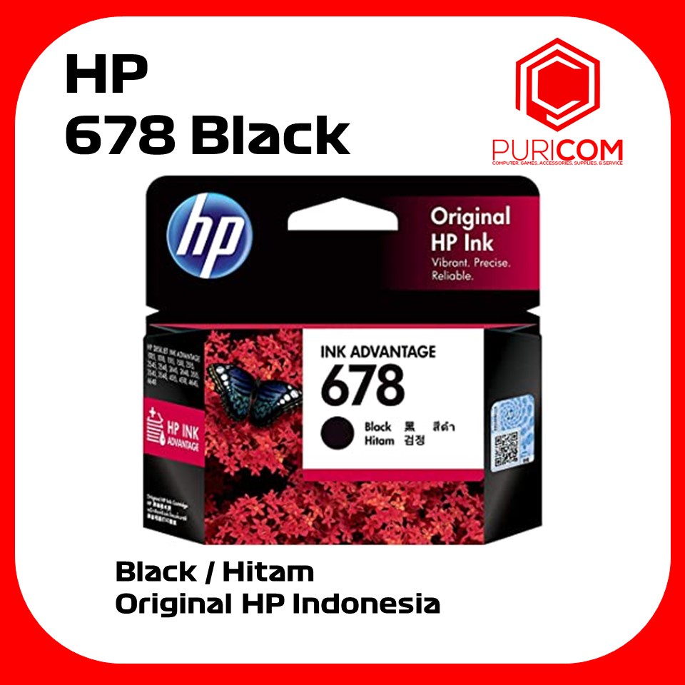 Jual HP 678 Black, BK, Hitam | Shopee Indonesia
