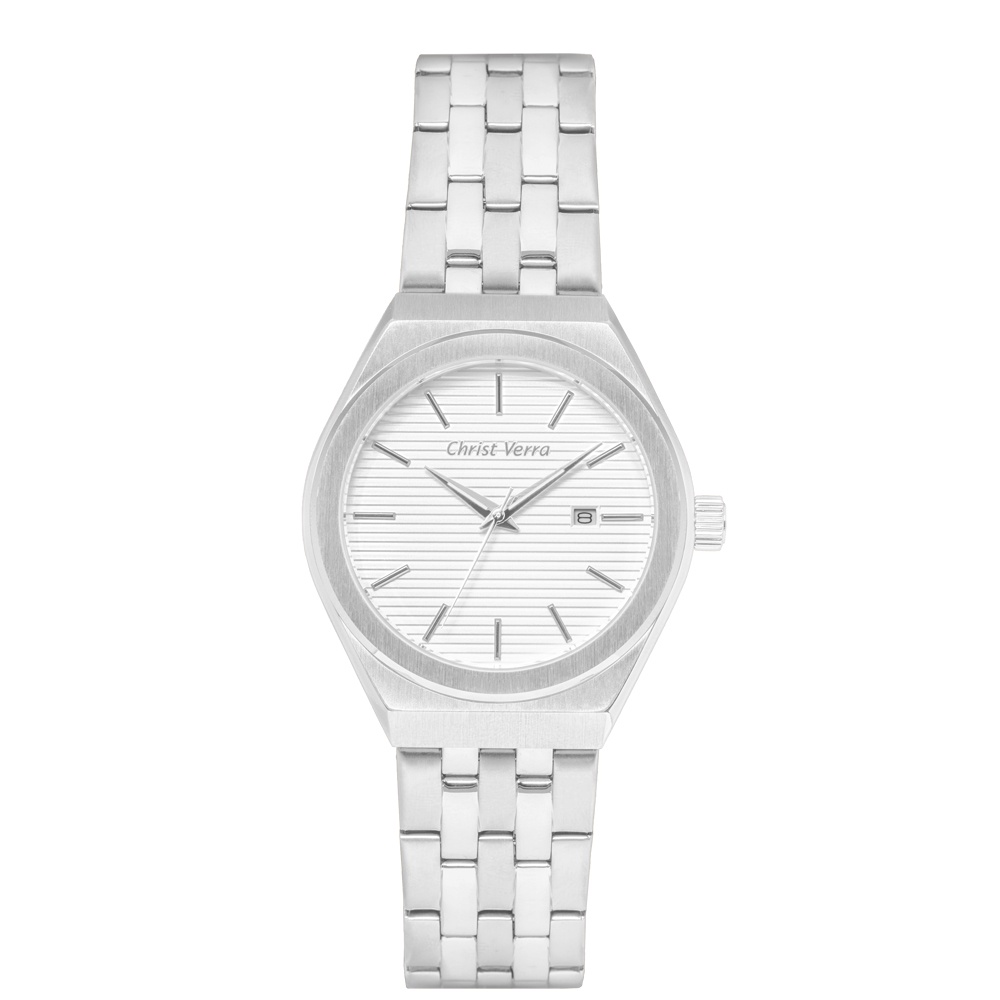 Jual Christ Verra Men's Watches CV 10793G-11 WHT | Shopee Indonesia