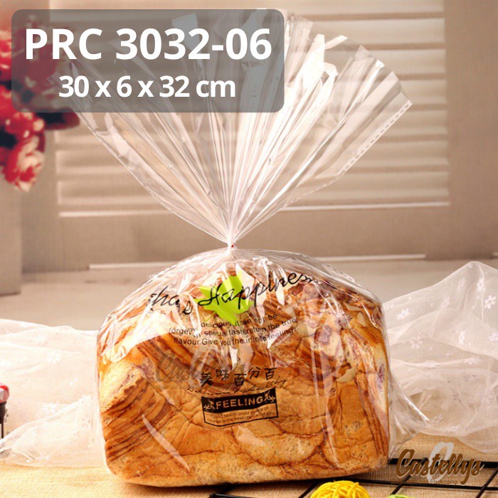Jual Plastik Roti PRC3032-06 Roti Tawar Roti Sobek Kasur Sisir Kue ...