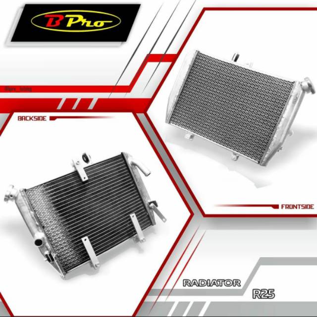 Jual Radiator Bpro Big Yamaha R25 | Shopee Indonesia