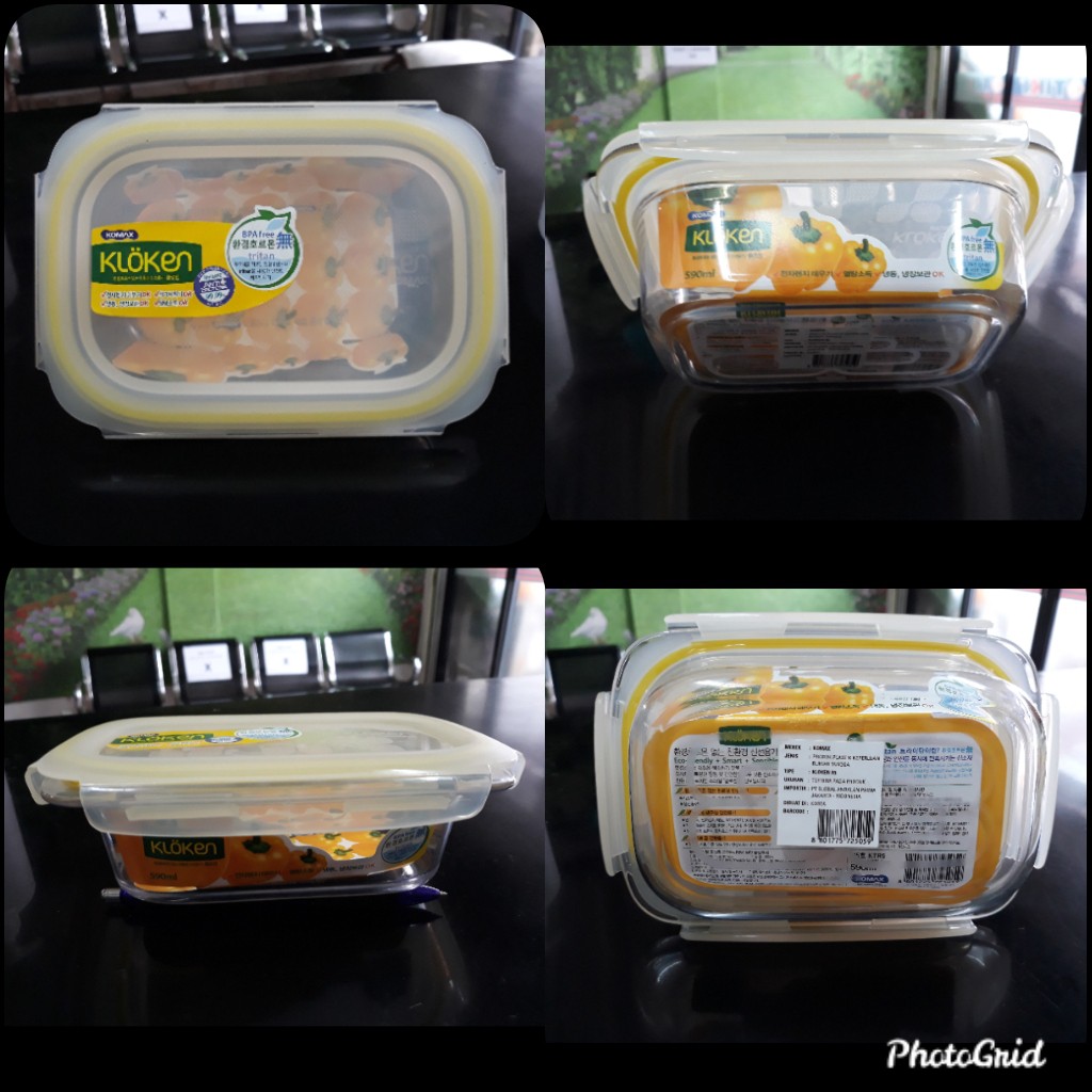 Jual TEMPAT MAKAN KOMAX KLOKEN 590 ML | Shopee Indonesia