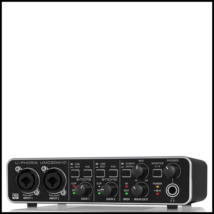 Jual Behringer Umc204Hd Audio Interface | Shopee Indonesia