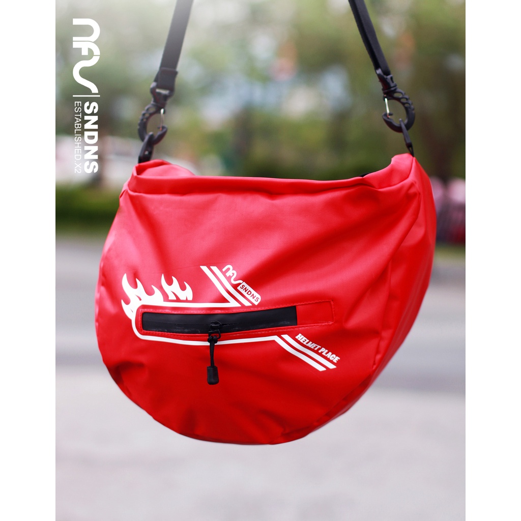 Jual Tas Helm Full Half Face Waterproof Bisa Jadi Tas Selempang ...