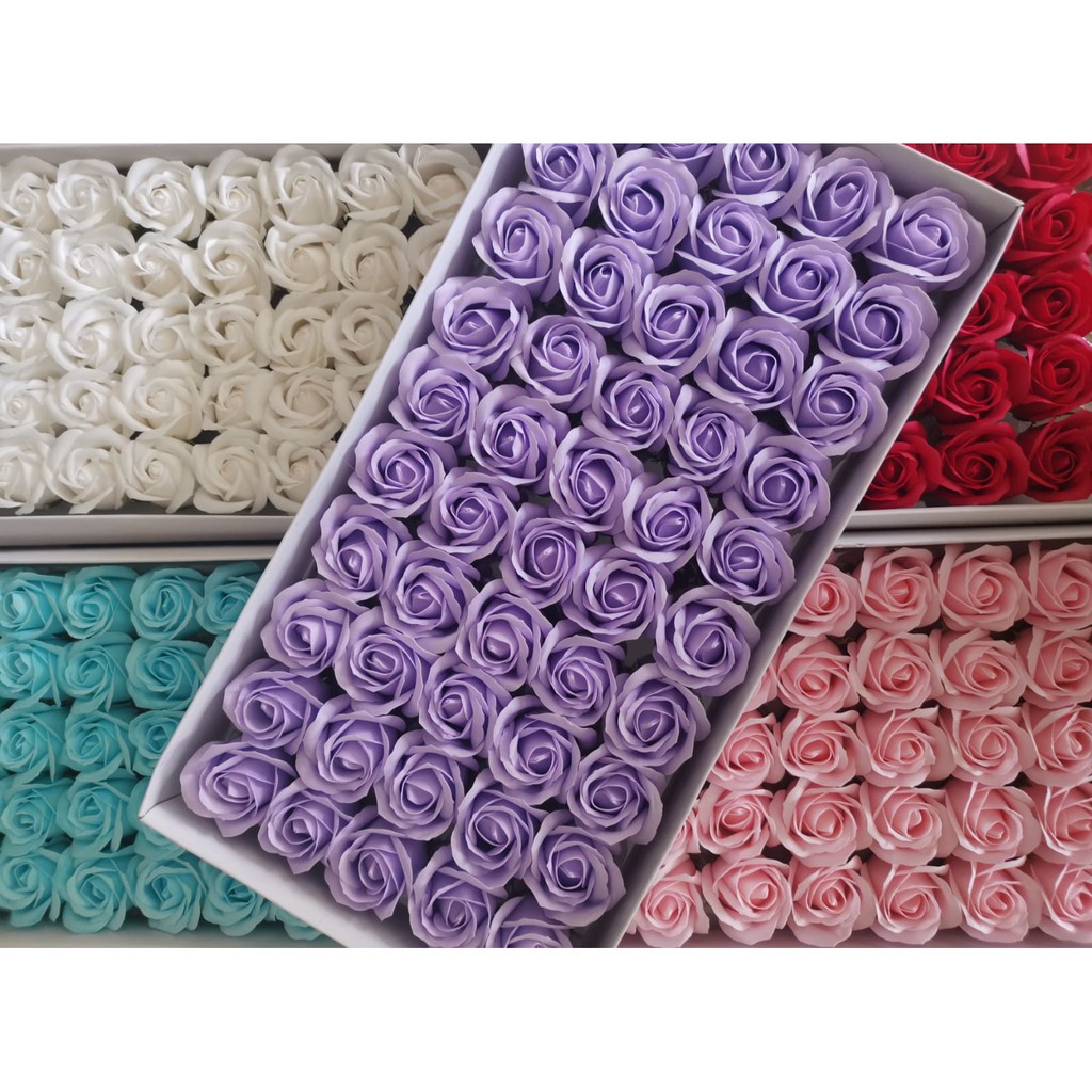 Jual Bunga Mawar Rose Soap Flower Per Piece | Shopee Indonesia