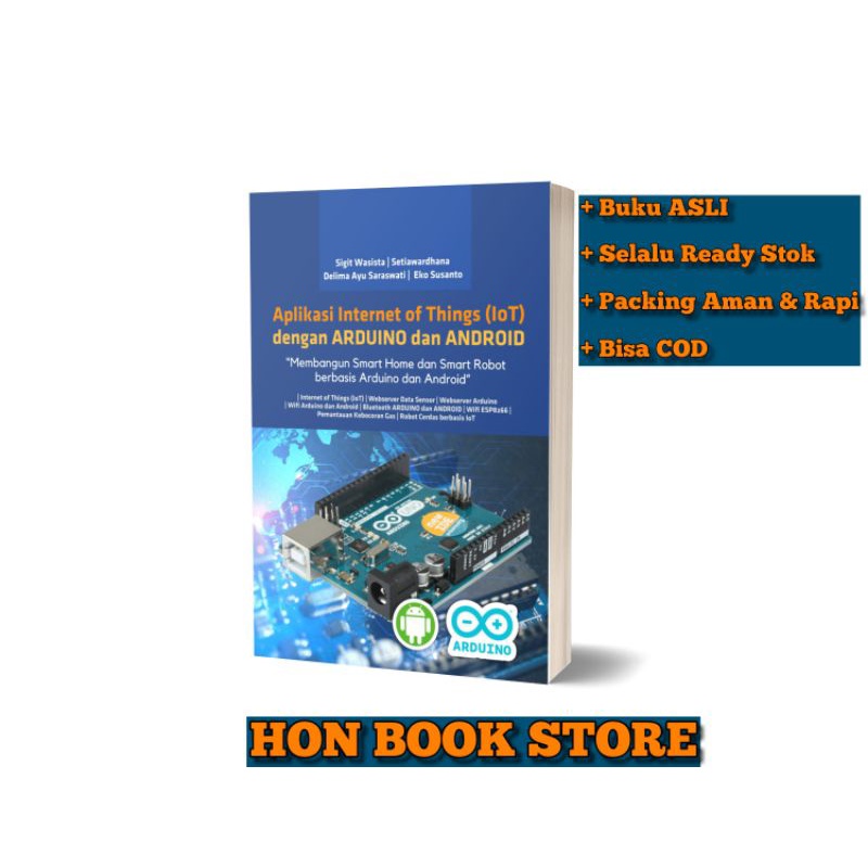 Jual Buku Aplikasi Internet of Things (IoT) dengan ARDUINO dan ANDROID “Membangun Smart Home dan ...