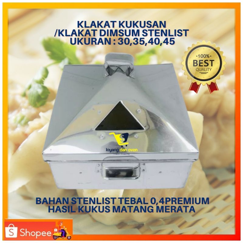 Jual klakat/kalakat/ kukusan 1 susun UK 30, 35,40,45 cm | Shopee Indonesia