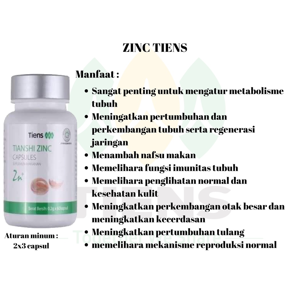 Jual ZINC CAPSULE - PENGGEMUK BADAN DEWASA VITAMIN KAPSUL PENGGEMUK ...