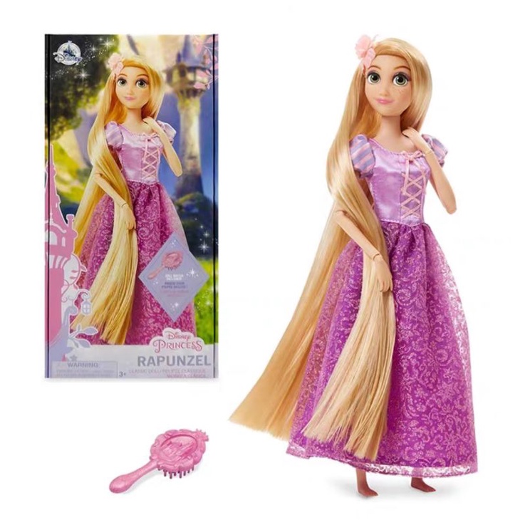 Jual Mainan Barbie Disney Princess Classic Doll Rapunzel Ariel Original ...