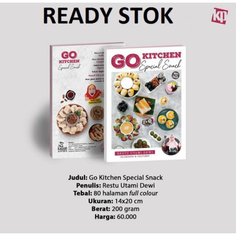 Jual GO KITCHEN 1,2&LETS GO KITCHEN-GO KITCHEN SPECIAL SNACK,READY ...