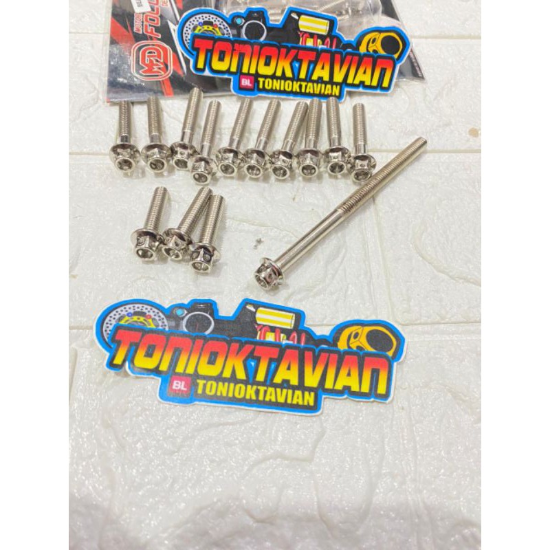 Jual Baut cvt probolt flower motor beat vario scoopy dll baut probolt blok bak cvt motor ...