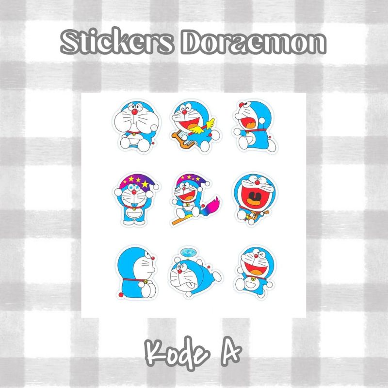 Jual stiker Doraemon | stiker animasi | stiker lucu | stiker jurnal ...